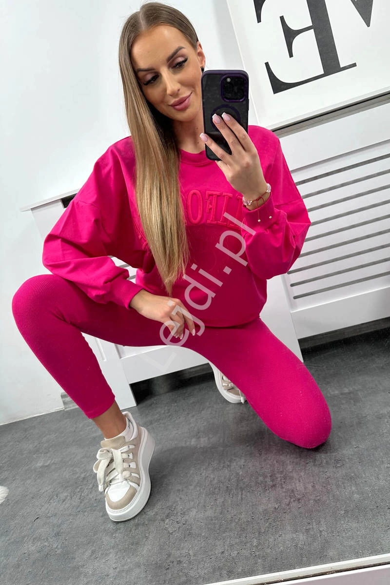 Dresy bawełniane damskie - dresy z bawełny dla dziewczyny Lejdi.pl